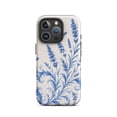 Blue Lavender Honeybee Rugged Phone Case for iPhone 16 Pro - Walmart.com