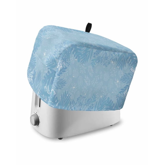 Blue Leaves Toaster Cover 4 Slice, Large Kitchen Appliance Covers ...