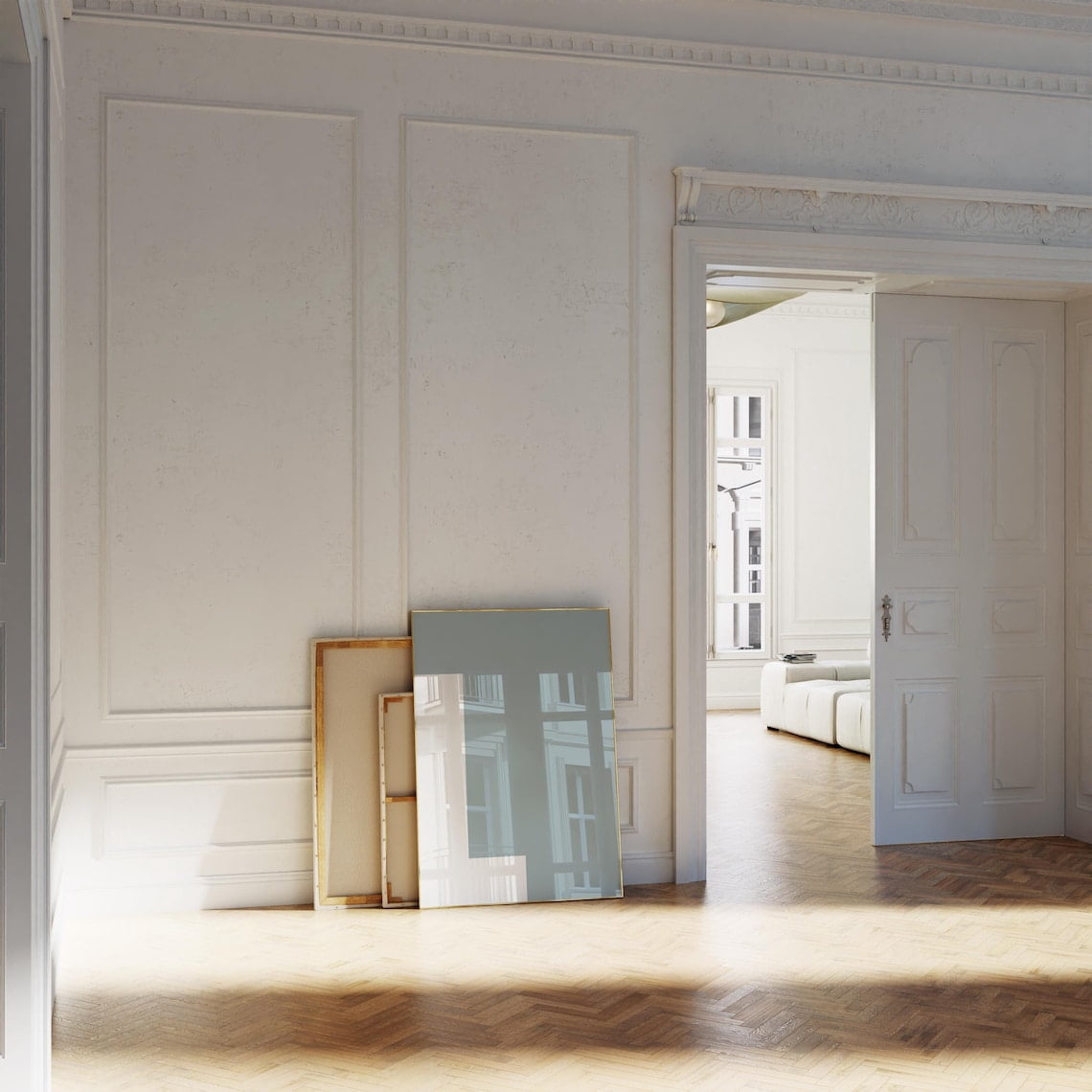 Blue Letter L Print Alphabet Wall Art Initial Print Minimalist Preppy ...