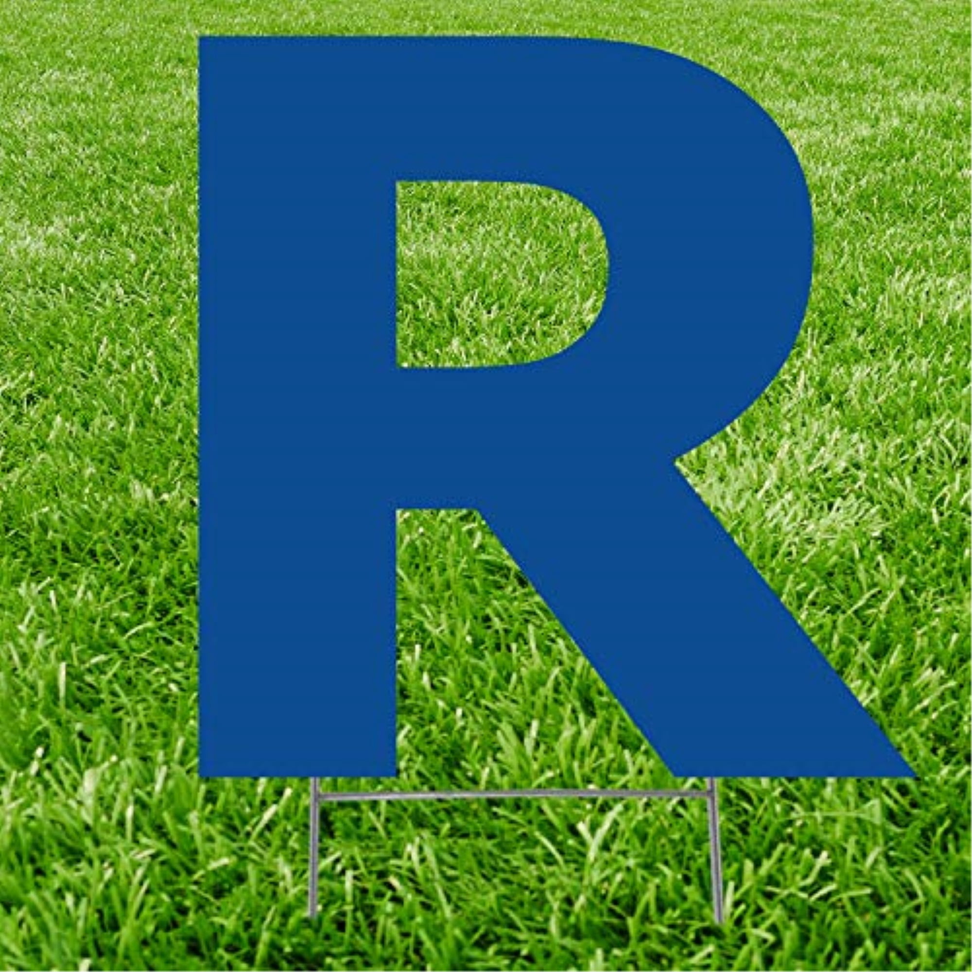 Blue Letter R 20 inches tall - Walmart.com