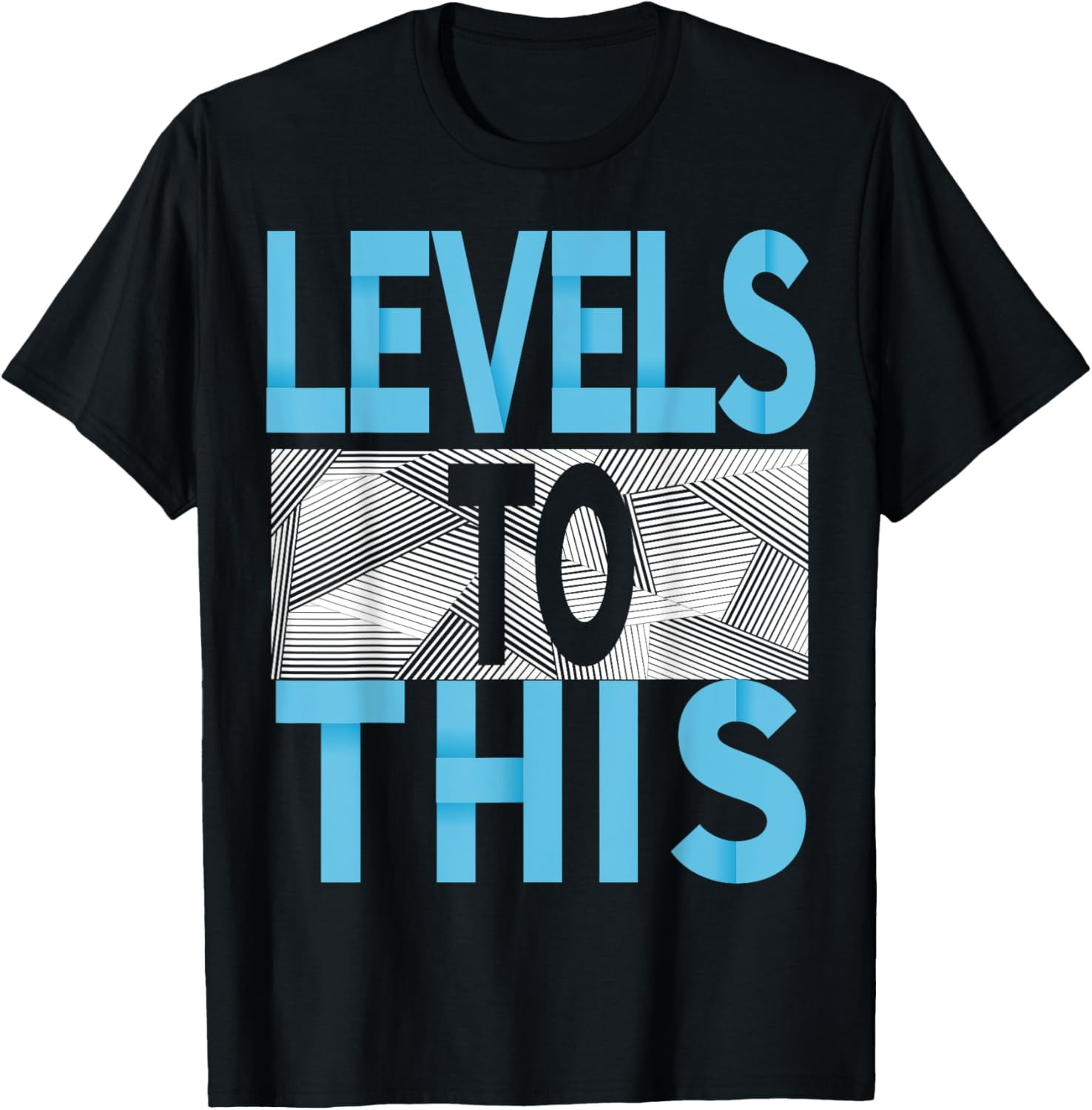 Blue Levels To This Blue Color Graphic T-Shirt - Walmart.com