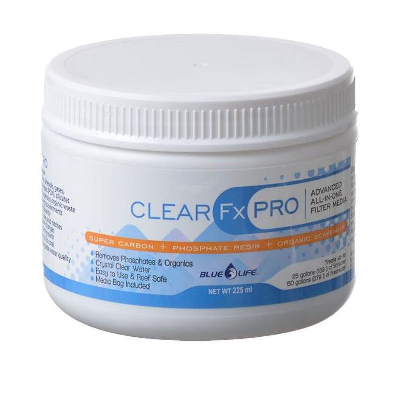 Blue Life Clear FX Pro Filter Media - 225 ml - Walmart.com