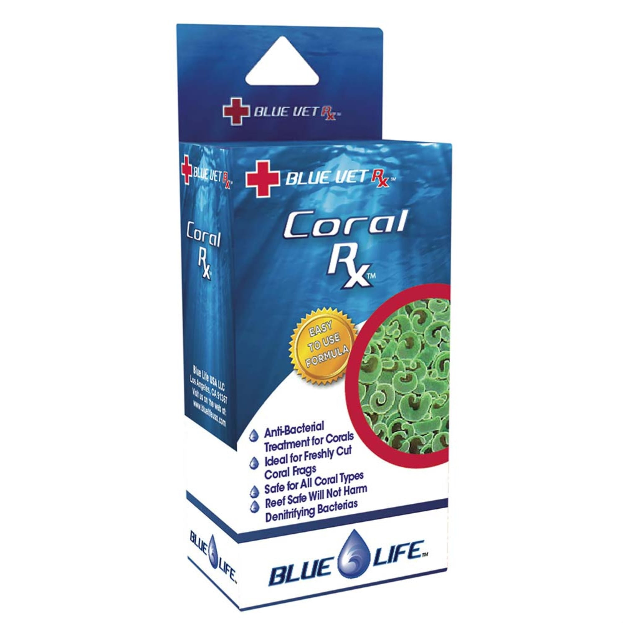 Blue Life Coral Rx Anti-Bacterial Treatment for Corals in Aquariums ...