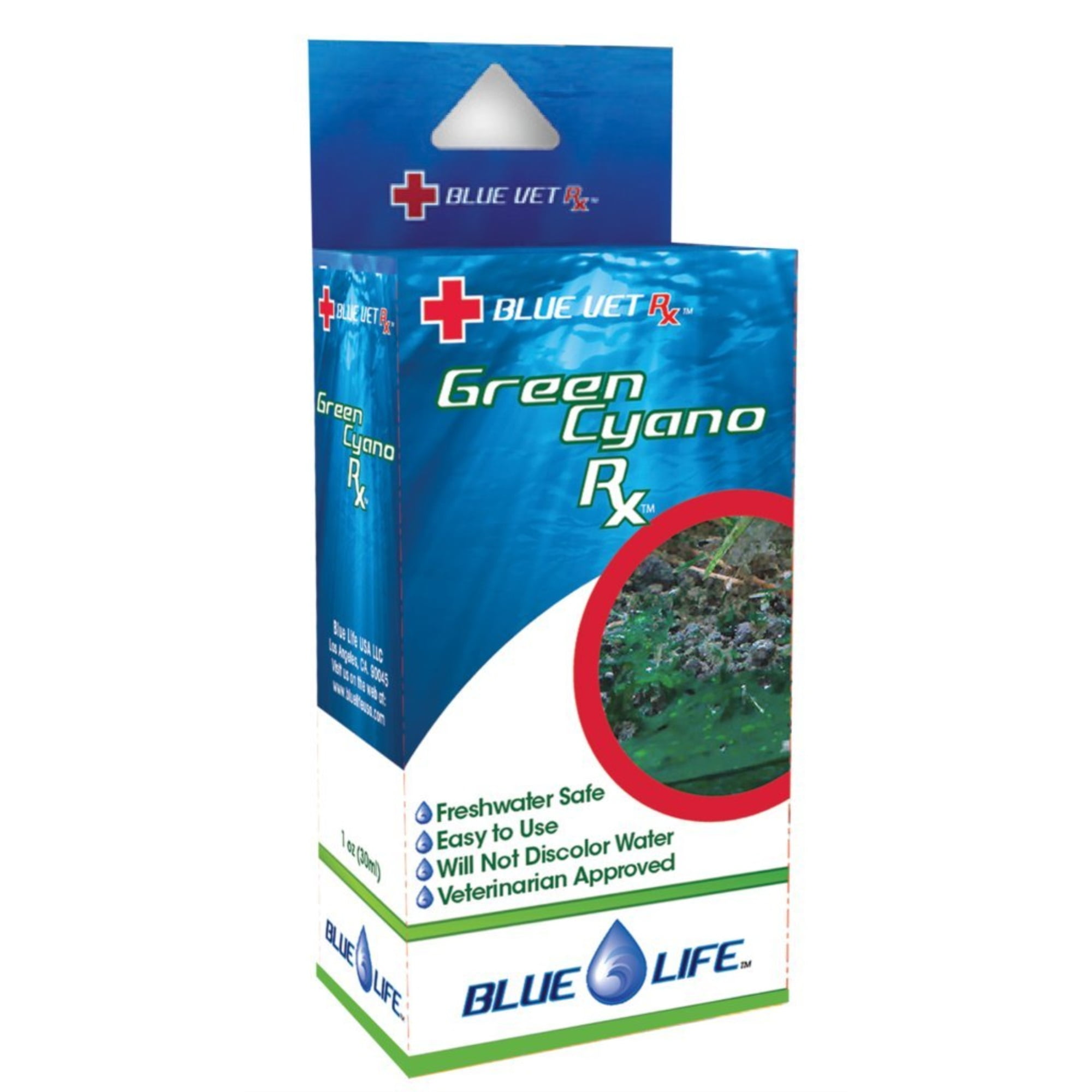 Blue Life Green Cyano Rx: Aquatic Solution for Cyano Bacteria in ...
