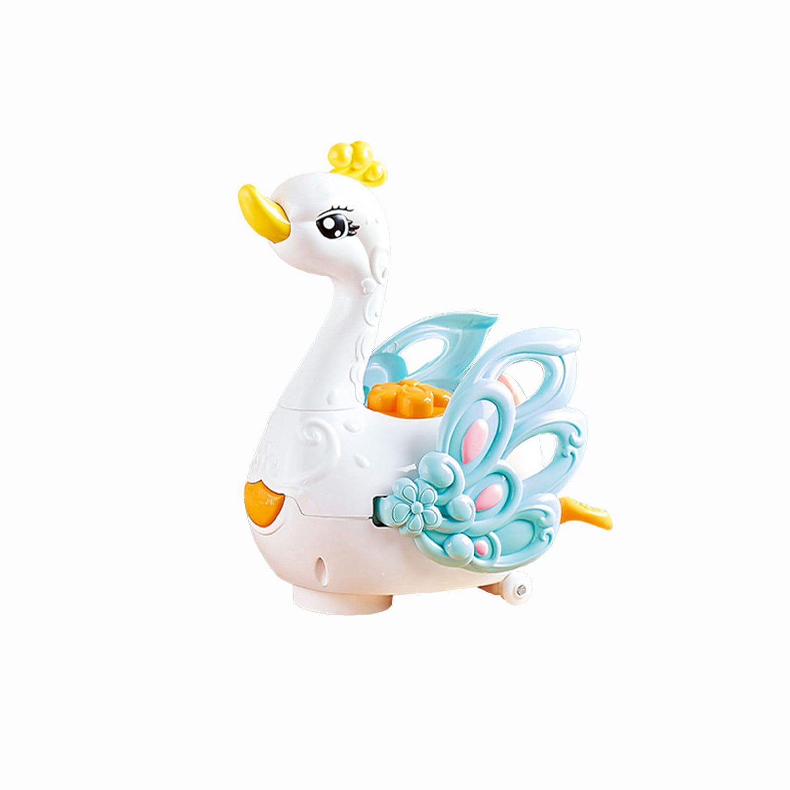 Blue Lifelike Swan Toy Interactive Egg Laying Motion With Music And ...