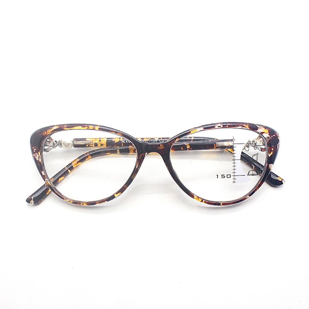 Blue Light Blocking Cat Eye Retro Progressive Multi-focus Reading ...