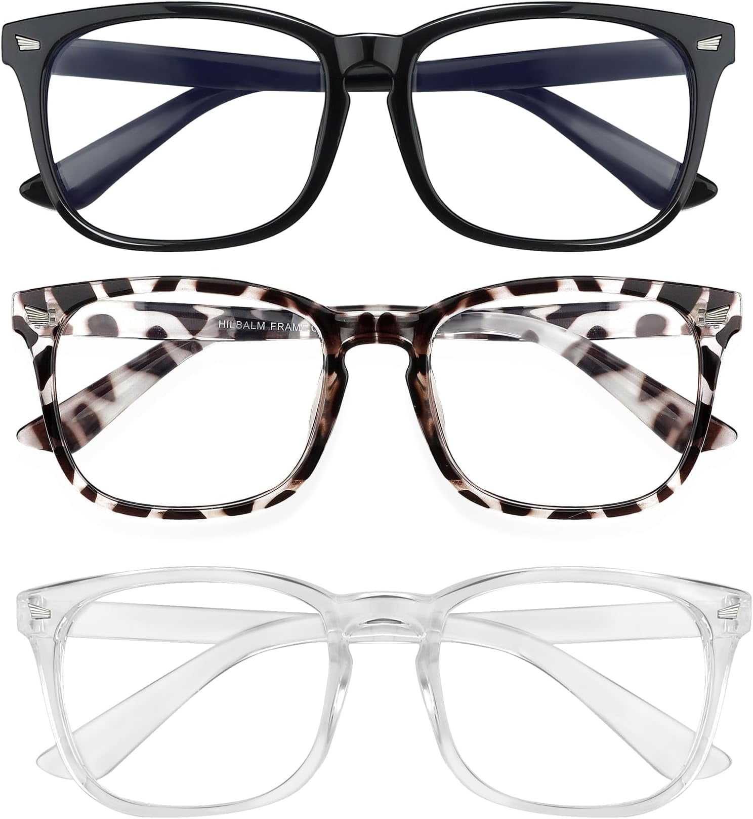 Blue Light Blocking Glasses, 2 Blue Light Glasses Men, Blue Light ...