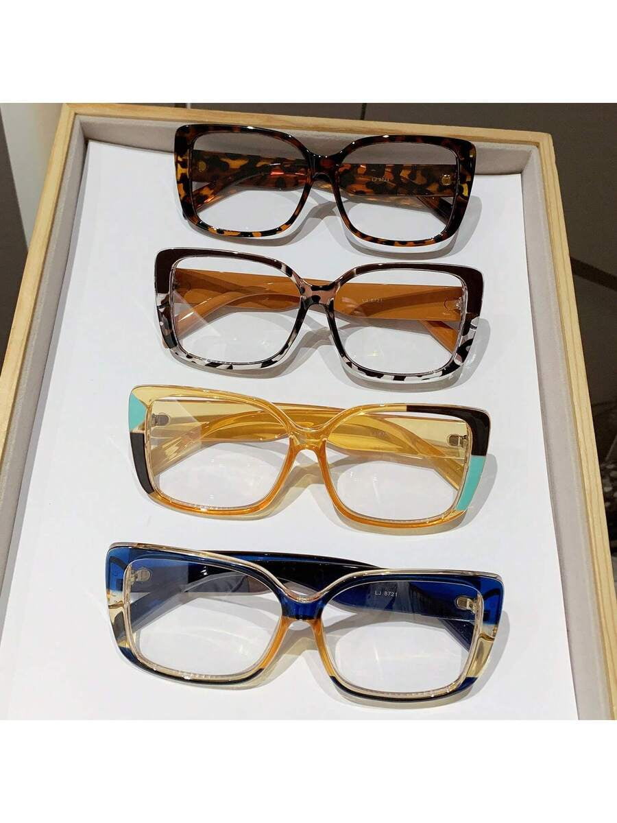 Blue Light Blocking Glasses 4 Pack for Women and Men, Large Frame ...