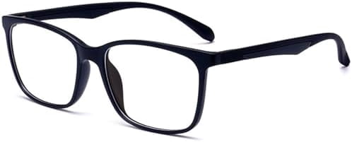 Blue Light Blocking Glasses, Anti Eyestrain Lens Lightweight Frame ...