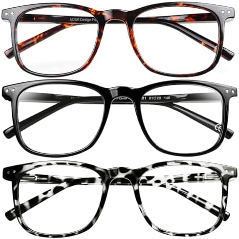 Blue Light Blocking Glasses, Blue Blocker Computer Glasses for Men ...