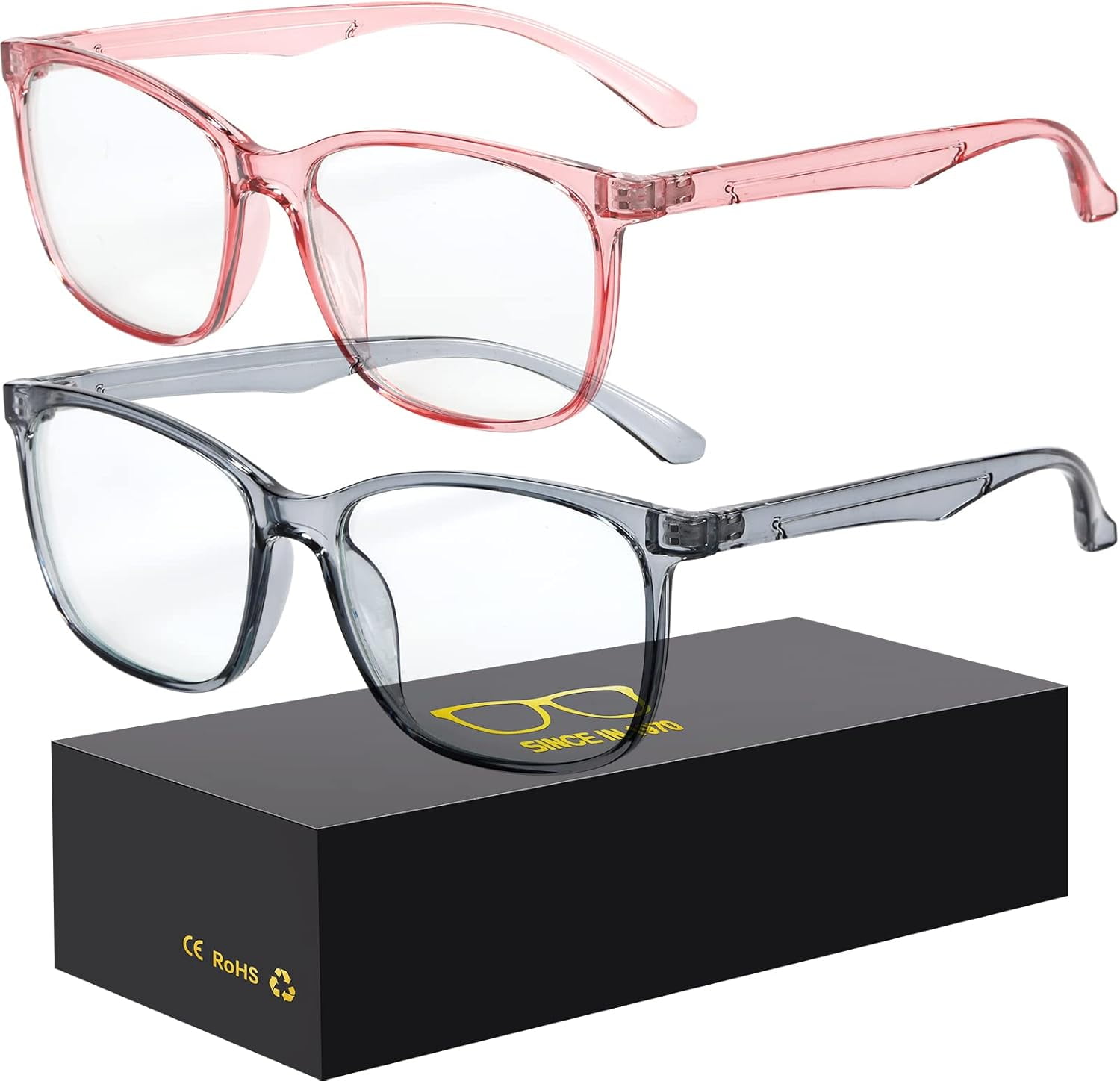 Blue-Light Blocking Glasses Computer Reading/Gaming/TV/Phones Glasses ...