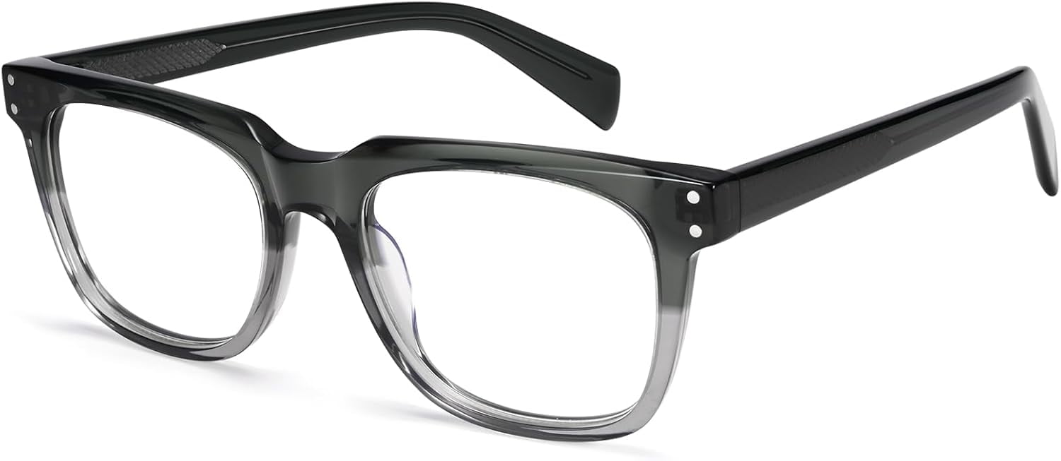 Blue Light Blocking Glasses For Woman Men Thick Frame Square Non ...