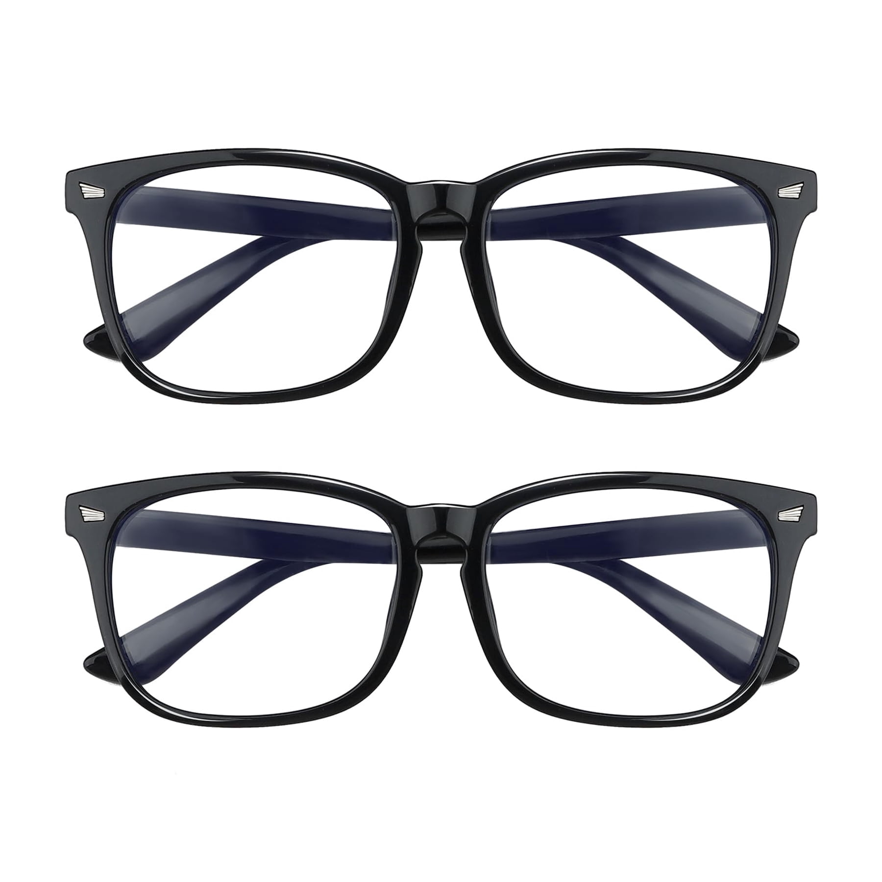 Blue Light Blocking Glasses for Screen Time, Anti Eye Strain Computer ...