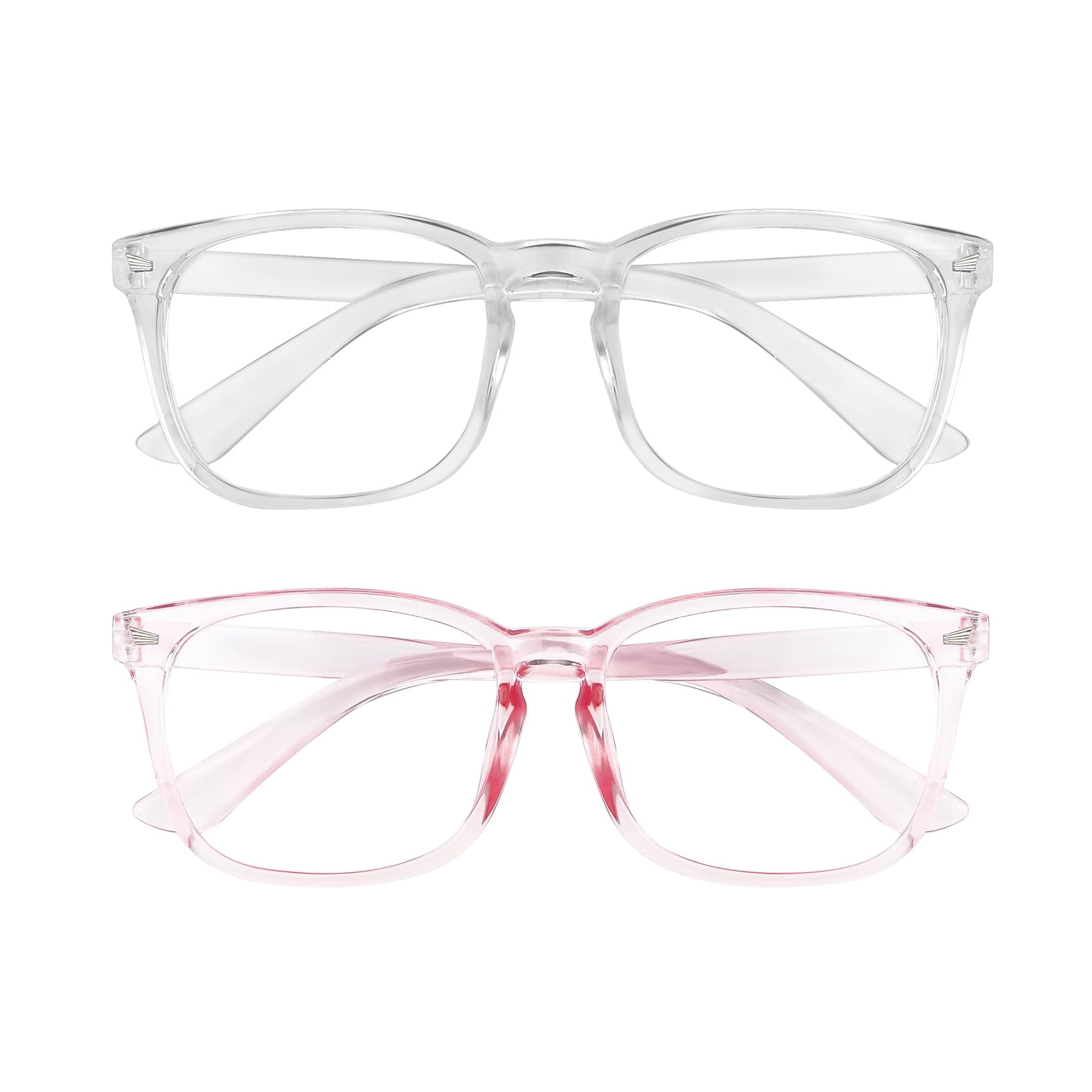 Blue Light Blocking Glasses for Screen Time, Anti Eye Strain Computer ...