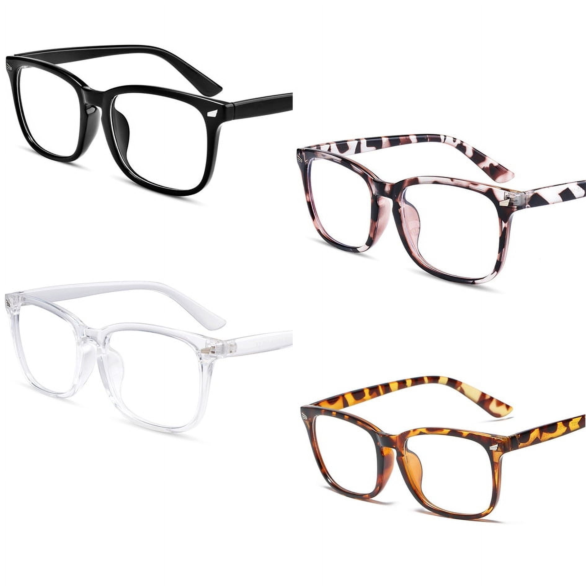 Blue Light BGlasses Square Nerd Eyeglasses Anti Blue Ray Cputer Glasses ...