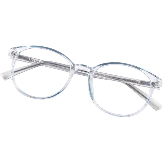Blue Light Blocking Glasses Women Men TR90 Round Computer Eyeglasses ...