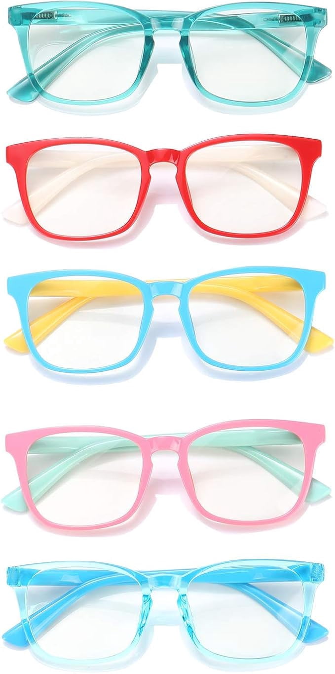 Blue Light Blocking Glasses for Kids Boys Girls Teens - Computer ...