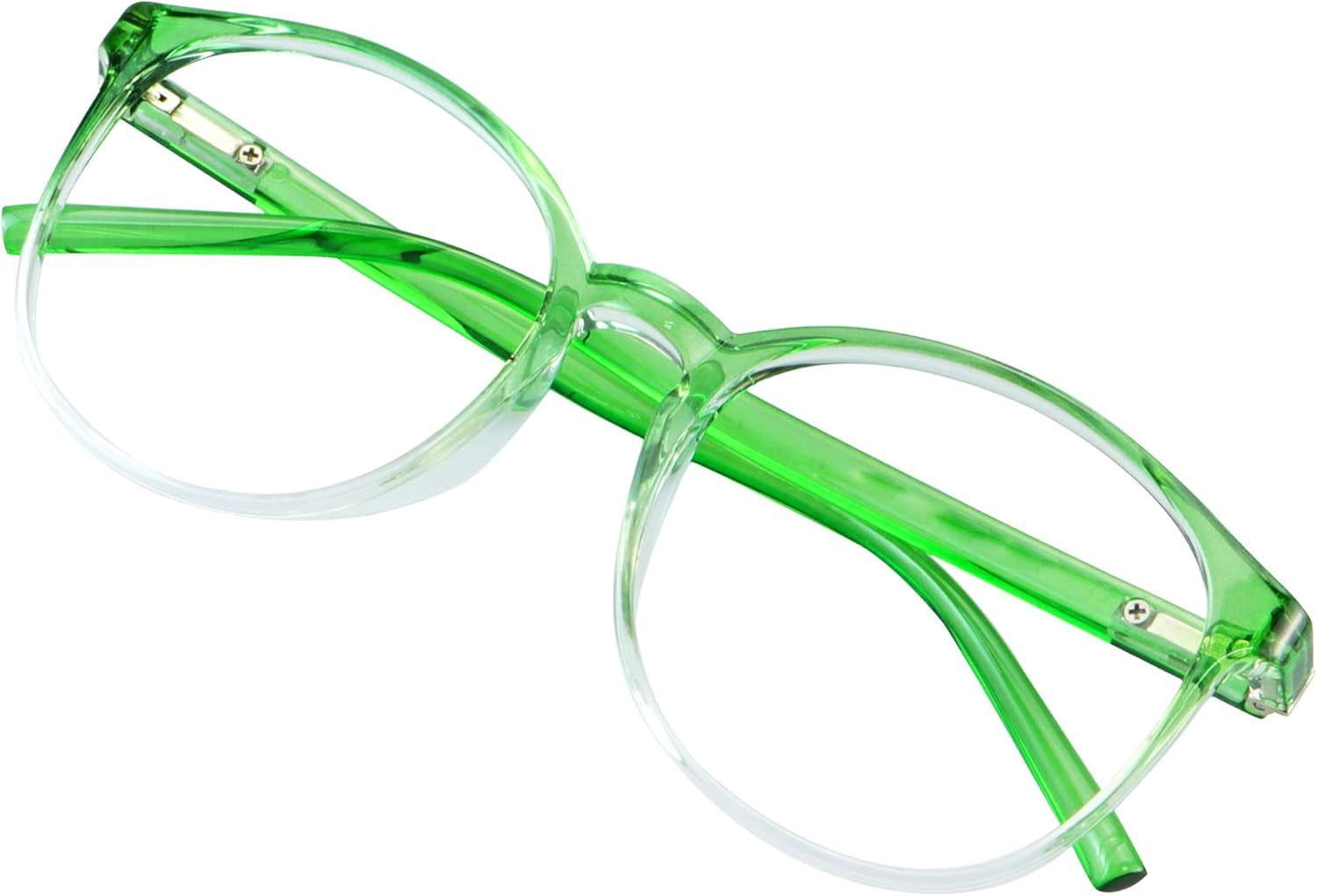 Blue Light Blocking Glasses for Women/Men, Anti Eyestrain, Stylish Oval ...