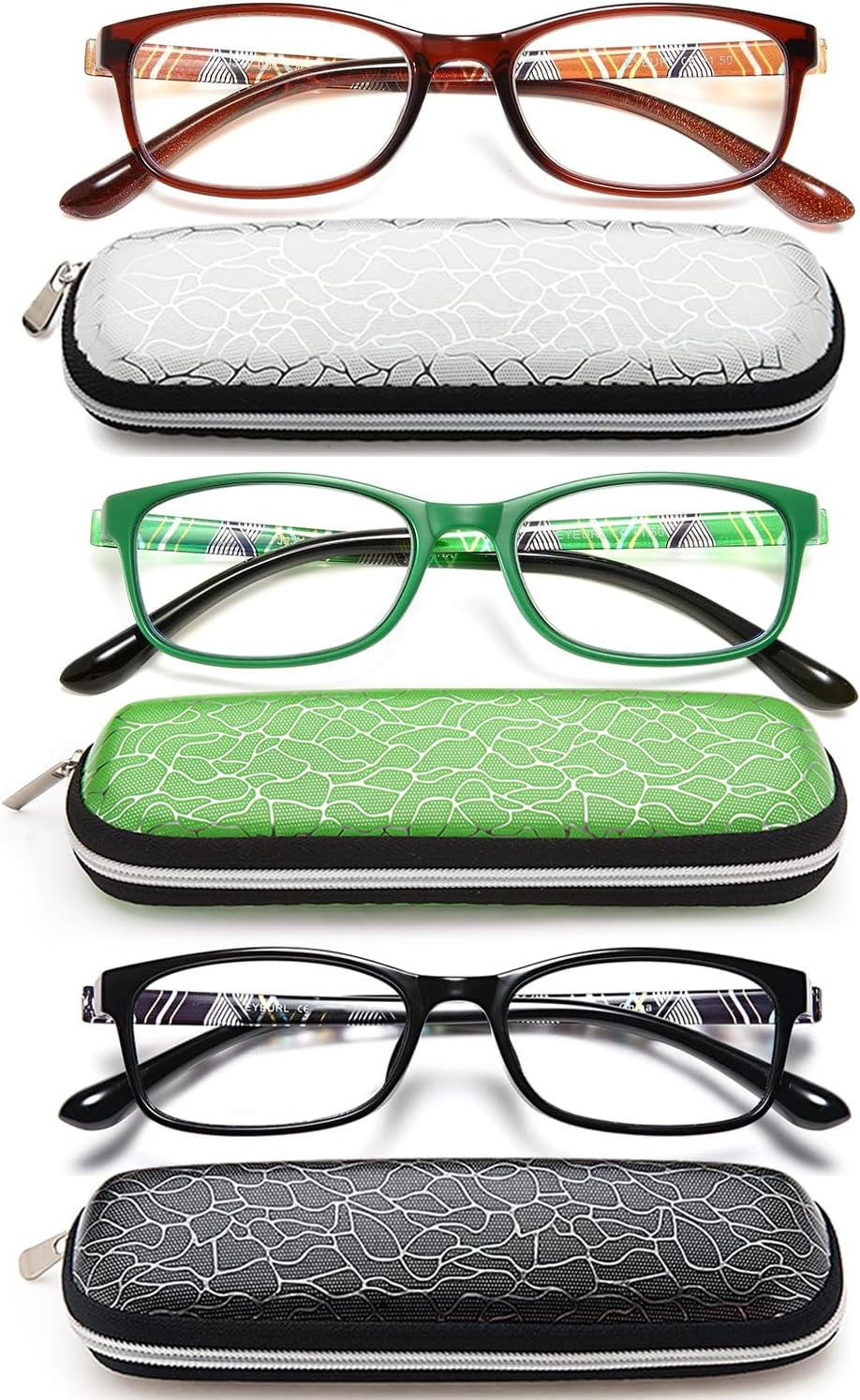 Blue Light Blocking Readers for Women - 3 Pair Ladies Computer Reading ...