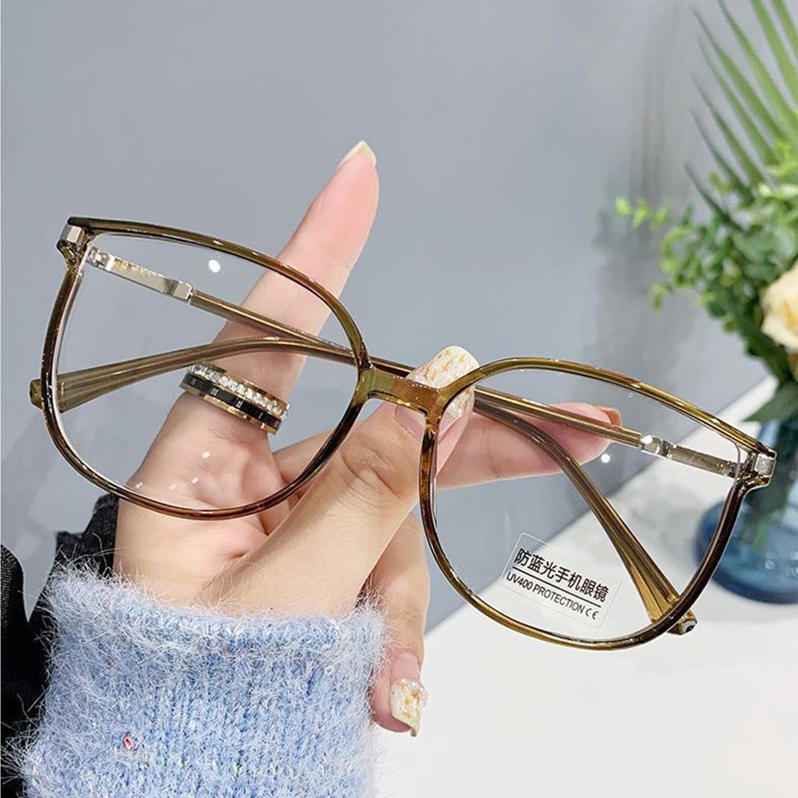 Blue Light Blocking Reading Glasses for Women and Man, Fashion Computer ...