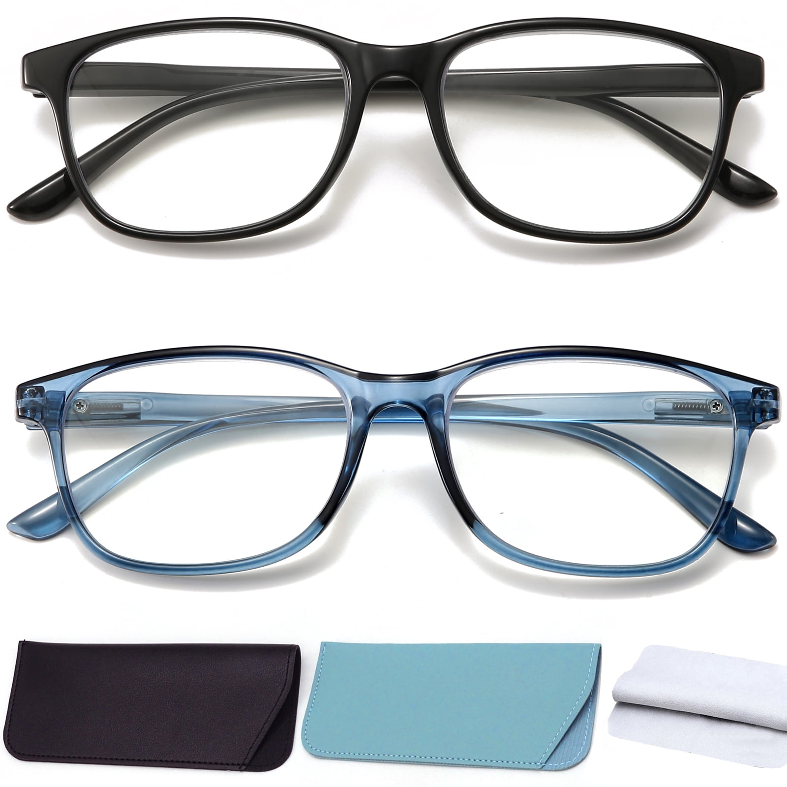 Blue Light Blocking Reading Glasses for Women men, 2.5 Womens ...
