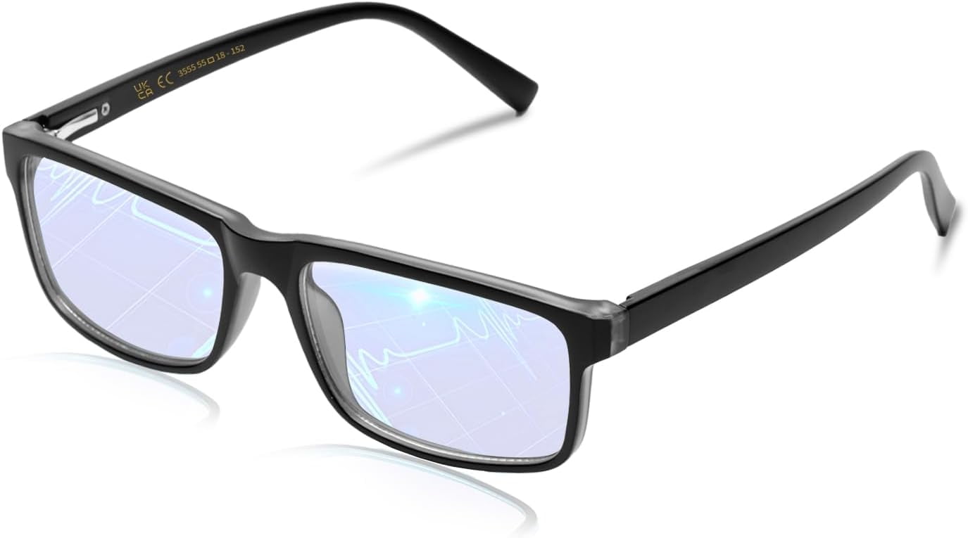 Blue Light Glasses For Women/Men Anti-Fatigue Computer Monitor Gaming ...