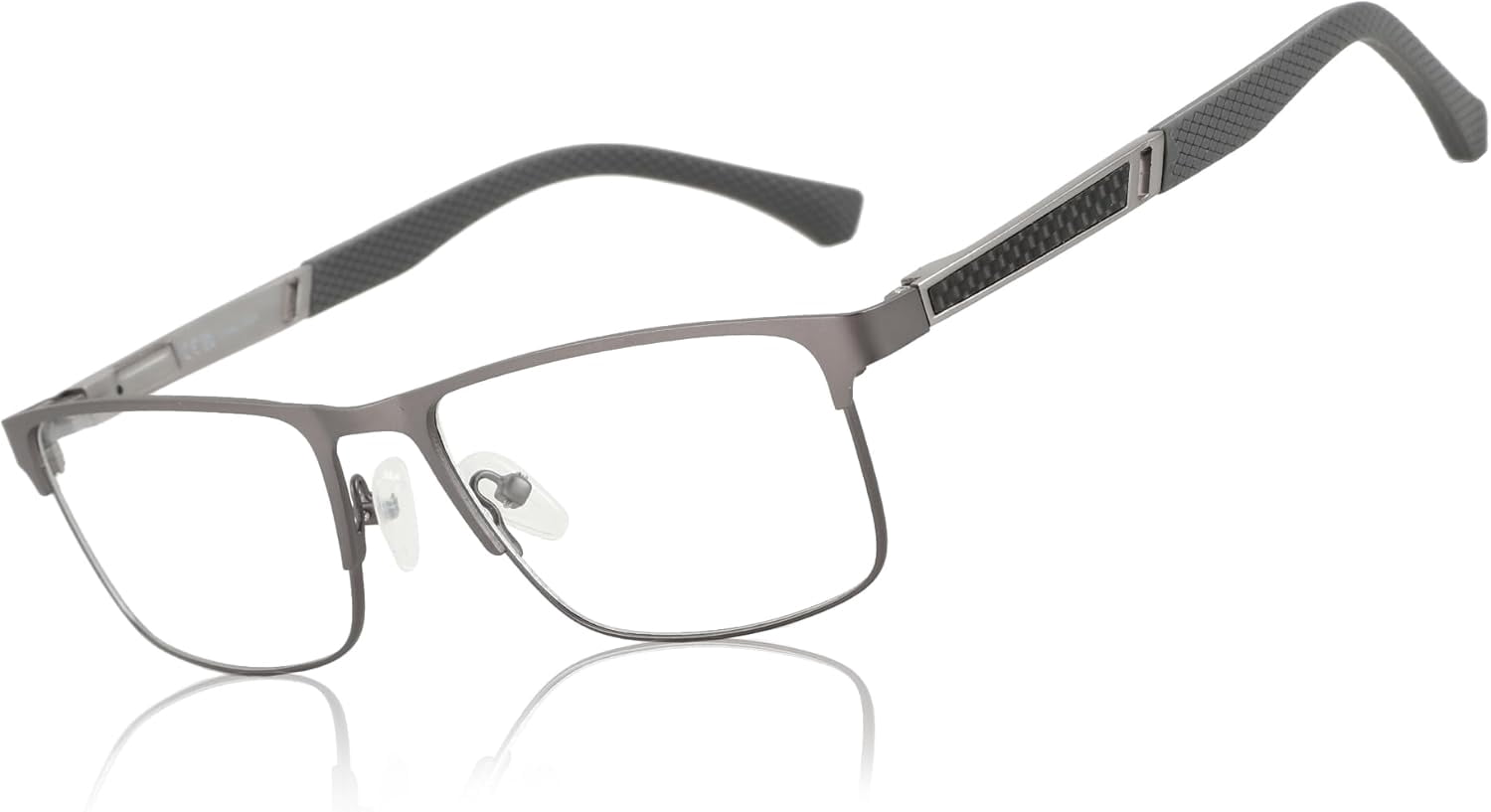 Blue Light Glasses Men : Black Reading Glasses Men - Square Frame ...