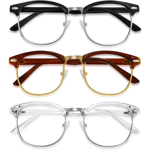 Blue Light Glasses Men and Woman, 99% Blue Light Blocking Glasses for ...