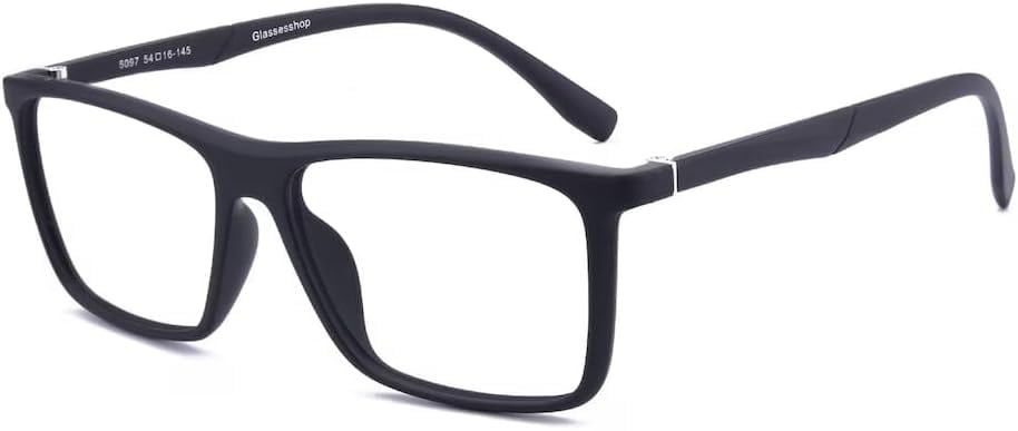 Blue Light Glasses for Men Rectangle Computer Glasses Gaming Eyeglasses ...