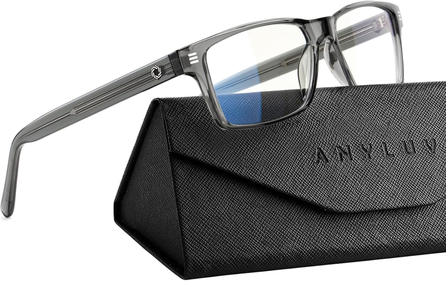 Blue Light Glasses for Men & Women, Lightweight Stylish Blue Light ...