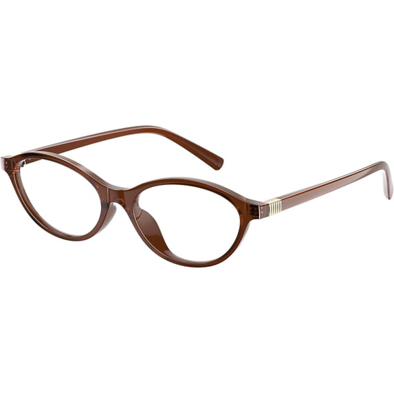 Blue Light Glasses for Woman - Fashion Small Oval Frame Blue Light ...