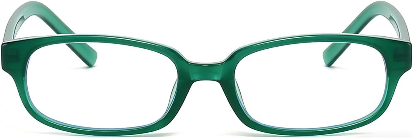 Blue Light Glasses for Women Men Round Bluelight Blocking Glasses Thick ...