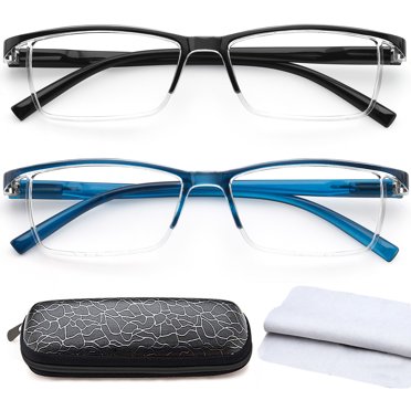 SKYOAK Ultra thin Lightweight Folding Reading Glasses Women Men TR90 ...