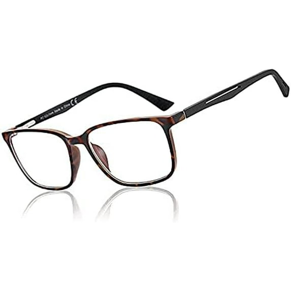 Blue Light Reading Glasses for Men，Sport Square Frame Readers, Anti ...
