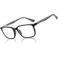 Blue Light Reading Glasses for Men，Sport Square Frame Readers, Anti ...