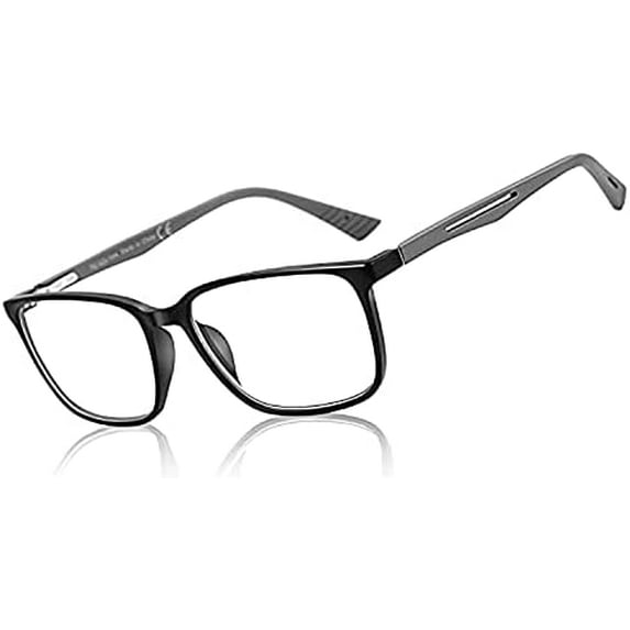 Blue Light Reading Glasses for Men，Sport Square Frame Readers, Anti ...