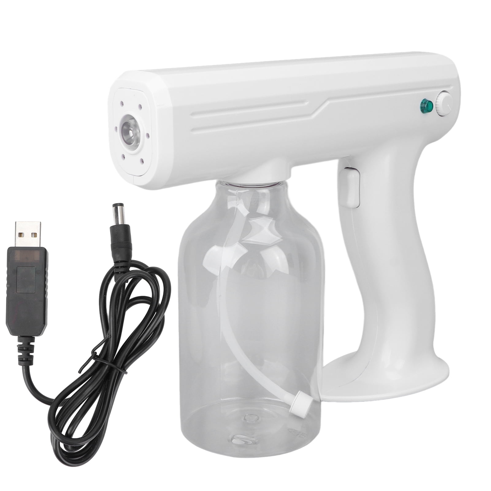 Blue Light USB Rechargeable 800ml Nano Sprayer for Hydration & Cleaning Revitalizing Hair mist ...