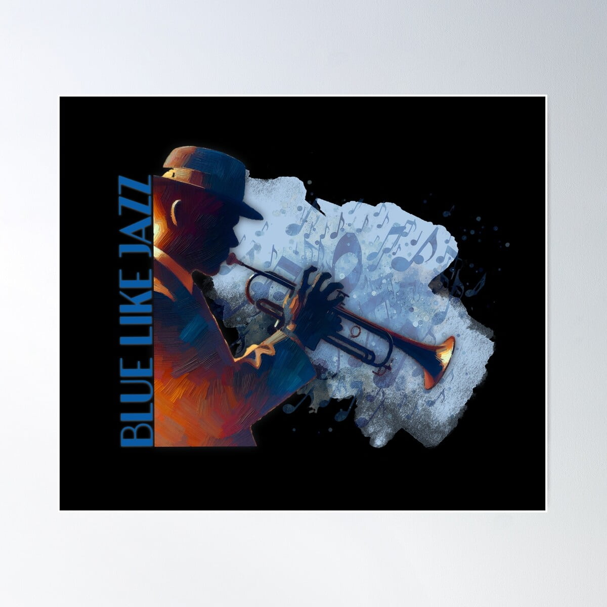 Blue Like Jazz Poster Wall Art, Modern Wall Decor For Living Room Bedroom, 24x36 UNFRAMED ...