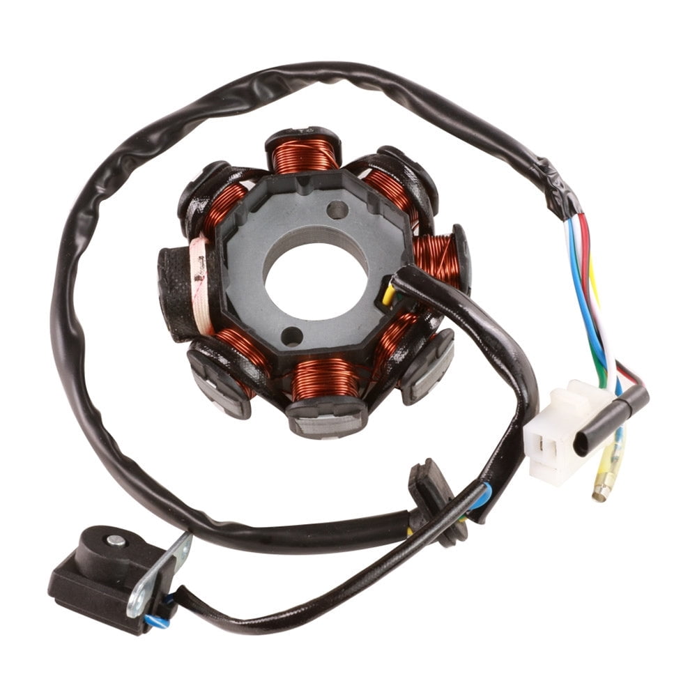 Blue Line Stator (8 Coil, 5 Wire); GY6 - Walmart.com