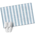 Blue Linens Washable Small Entryway Area Rugs 2'x3', Modern Abstract ...