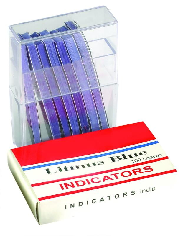 Litmus Paper, Blue Pack of 100 Strips. - Walmart.com
