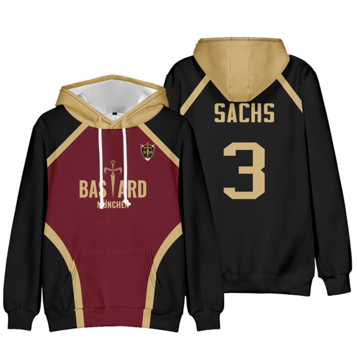 Blue Lock 2025 Team Uniform Sports Hoodie Unisex Football Uniform Anime ...