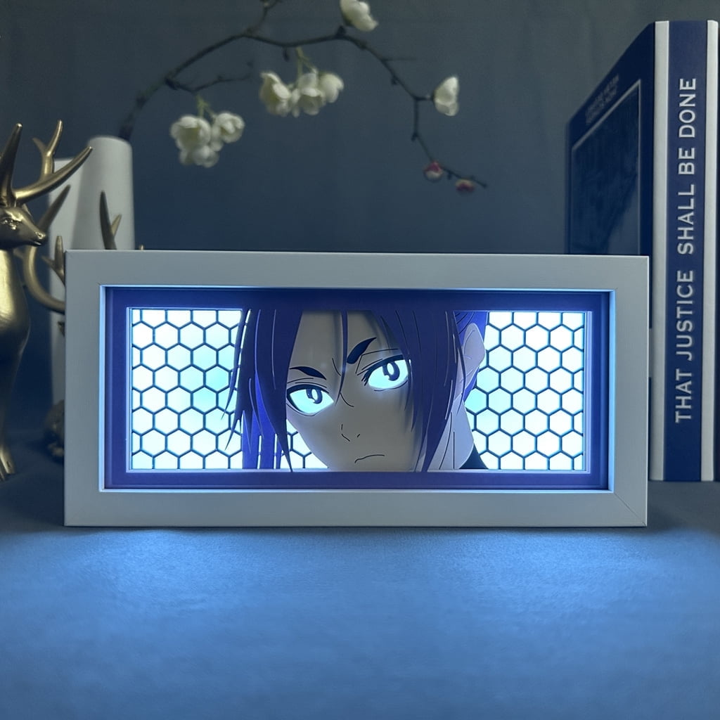 Blue Lock 3D Anime Mikage Reo Figure 7-Color Changing Night Light LED ...