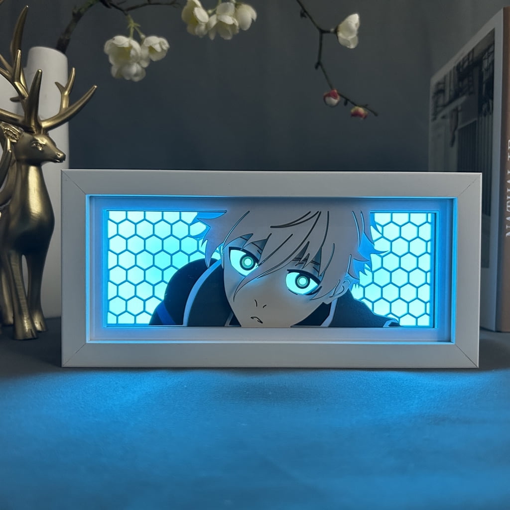 Blue Lock 3D Anime Nagi Seishiro/ Figure 7-Color Changing Night Light ...