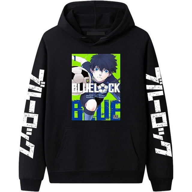 Blue Lock Anime Cosplay Long Sleeve Hoodies Pullover for Teens Adults ...