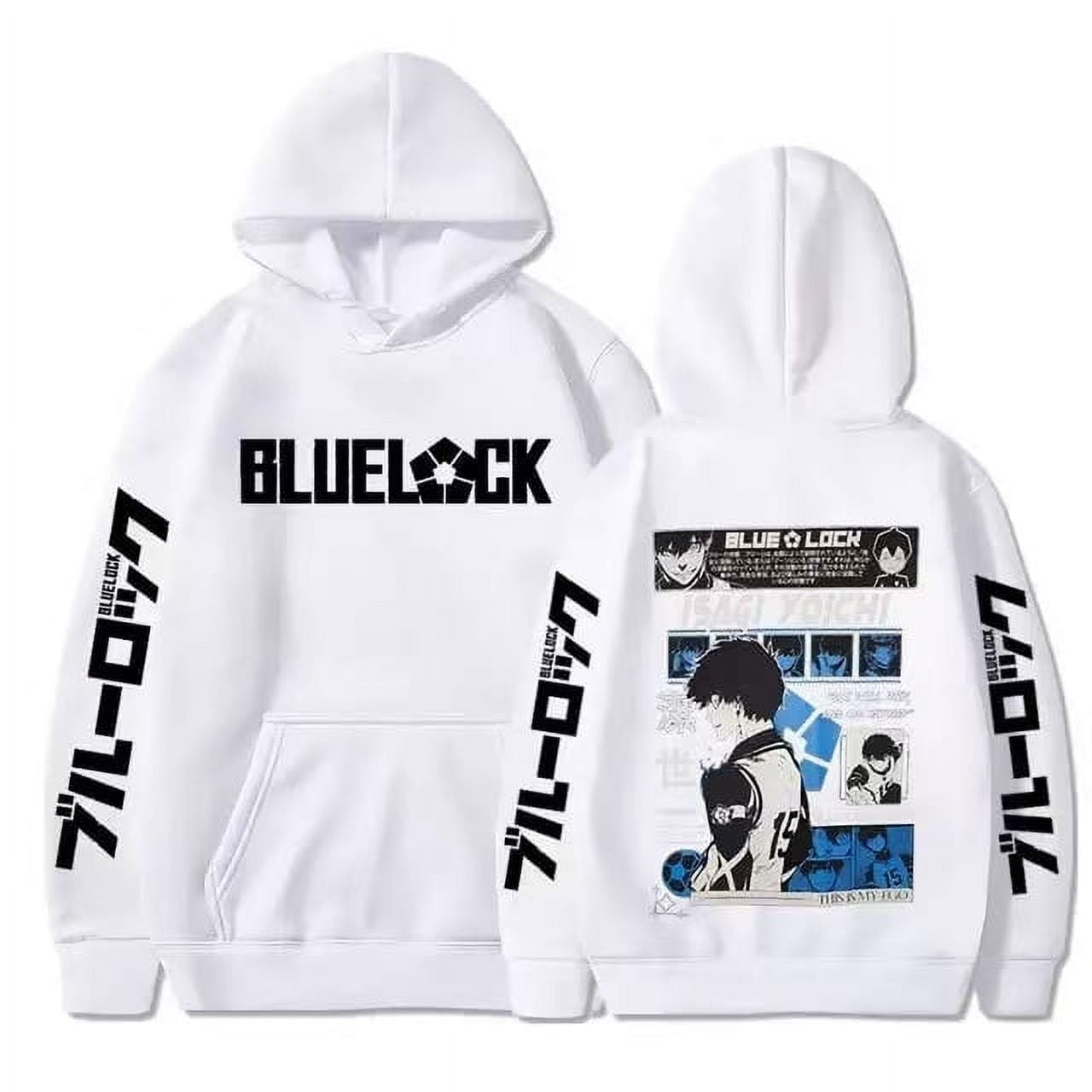 Blue Lock Anime Cosplay Long Sleeve Hoodies Pullover for Teens Adults ...