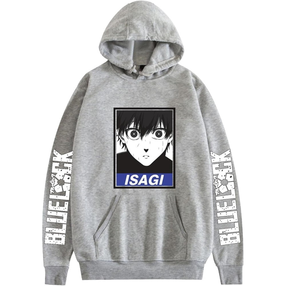 Blue Lock Anime Hoodies Figures Yoichi Isagi Meguru Bachira Graphic Men ...