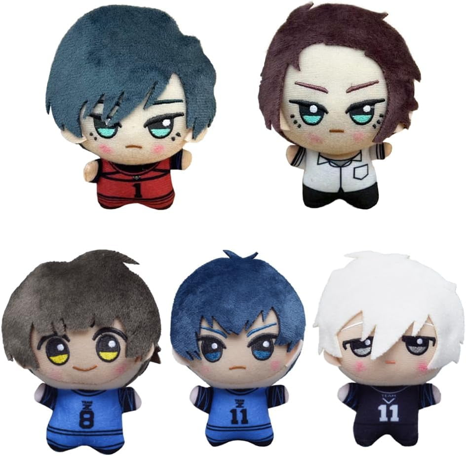 Blue Lock Anime Peripheral Dolls, 4 Inches Plush Toys, Creative Gifts ...