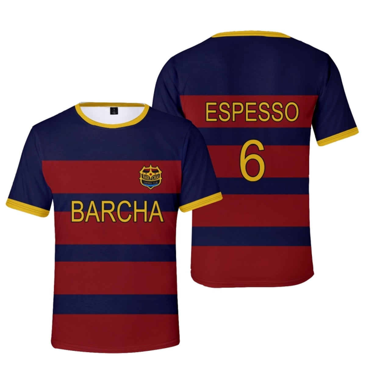 Blue Lock Barcha 2025 Jersey T-shirts Merch Fashion 3D Print Top Short ...