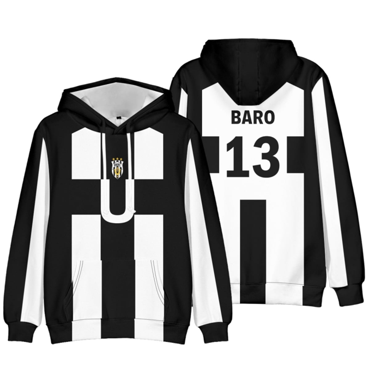 Blue Lock Baro Team Uniform Merch Hooded Sweatshirt Sports Pants Sports ...